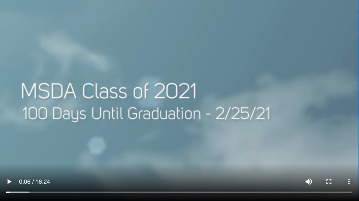 100 Days to Graduation at the Mount!