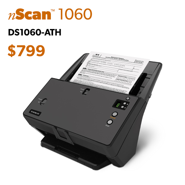 Document & Card scanning approved, tested, and preconfigured for athenaOne