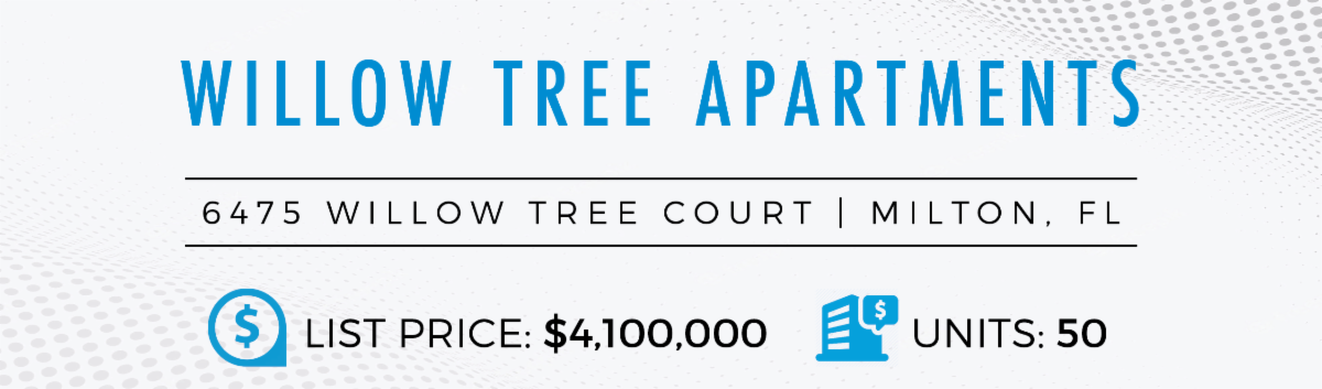 New Listing | Willow Tree Apartments | Milton, FL