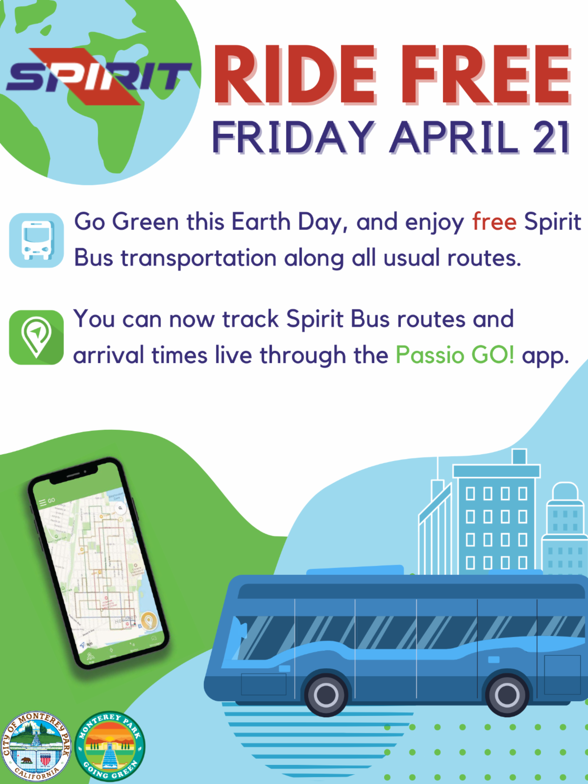 📧MPK E-News: Free Spirit Bus Rides for Earth Day; Job Fair; SBA ...