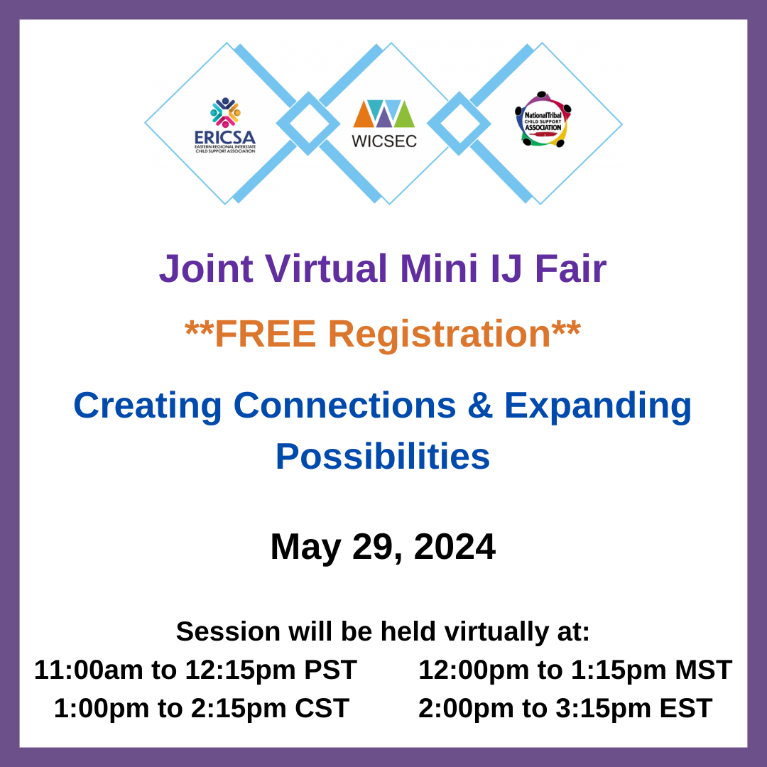 Register for the May Joint WICSEC - ERICSA - NTCSA Mini IJ Fair