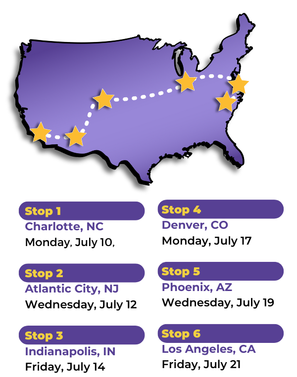 Discover ChildPlus Online on Chip's Cross Country Tour