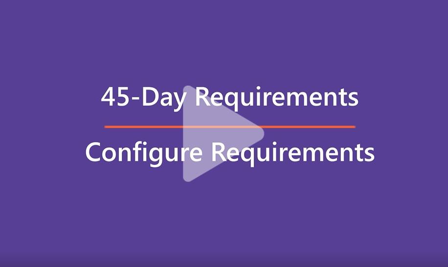 Meet Your 45-Day Requirements with ChildPlus