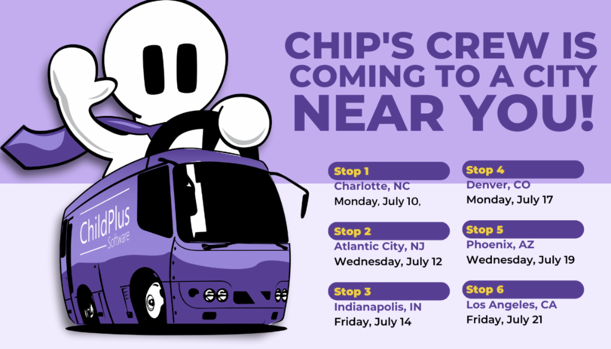 Chip & the ChildPlus Training Crew is Coming to a City Near You!