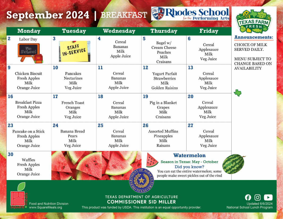 September 2024 Parent Bulletin