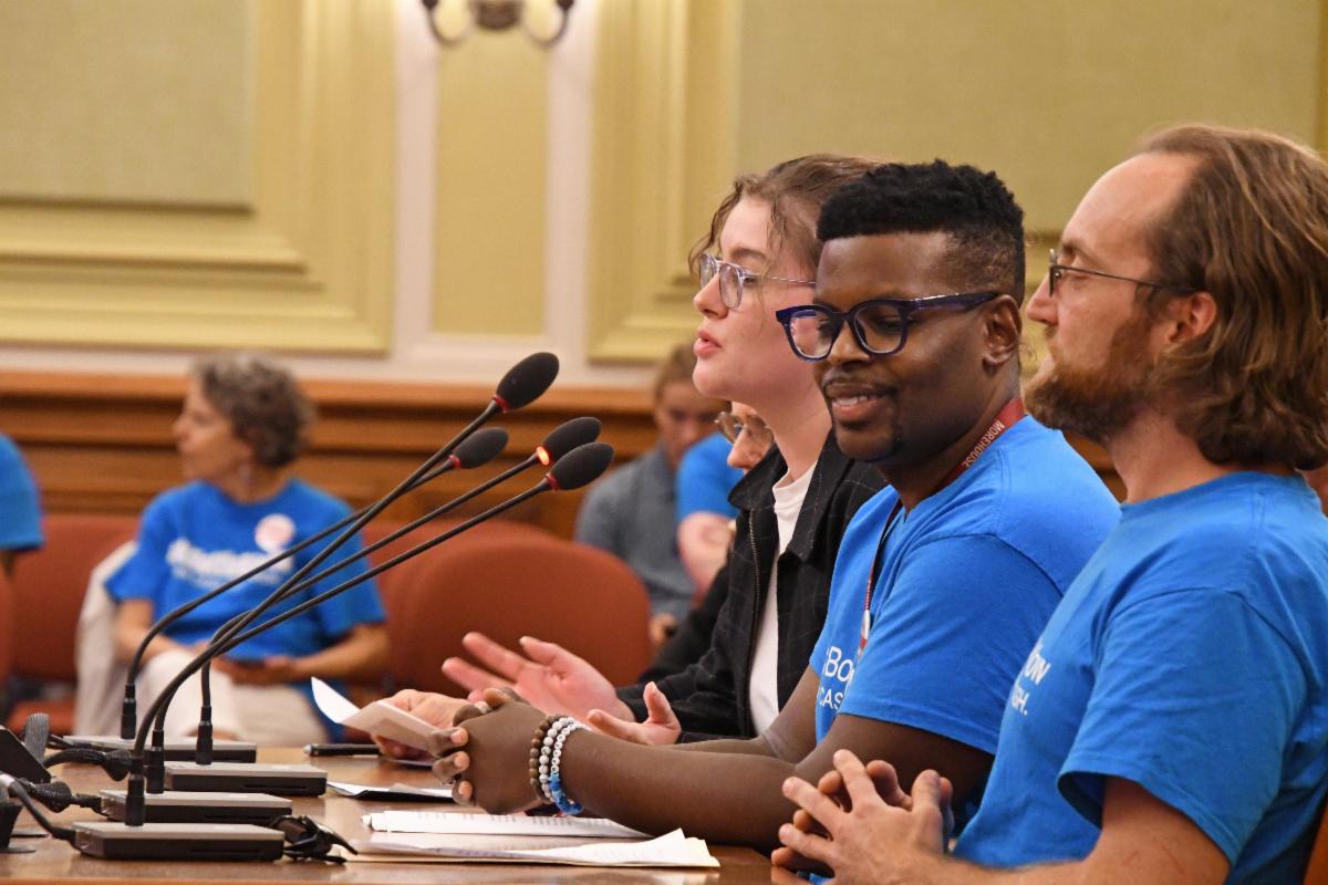 We had a great bottle bill hearing!