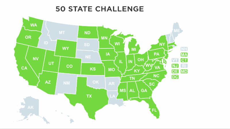 Fun Run 50 State Challenge