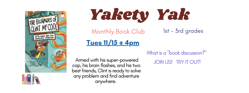 November 2022 Library Programs