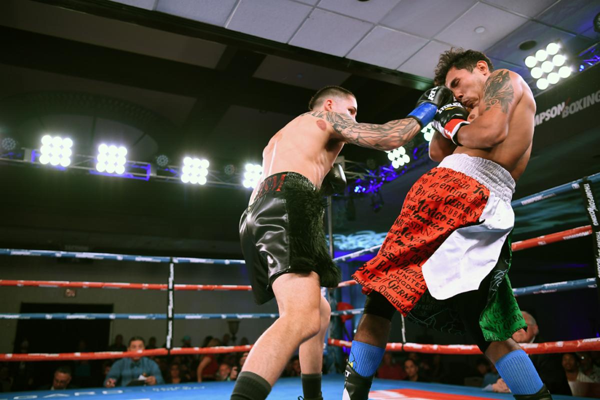 Jesus Saracho and Tarik Zaina Fight to Majority Draw on Thompson Boxing ...