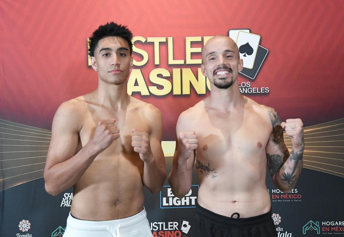Thompson Boxing Promotions Weights & Photos From Long Beach, CA - REAL ...