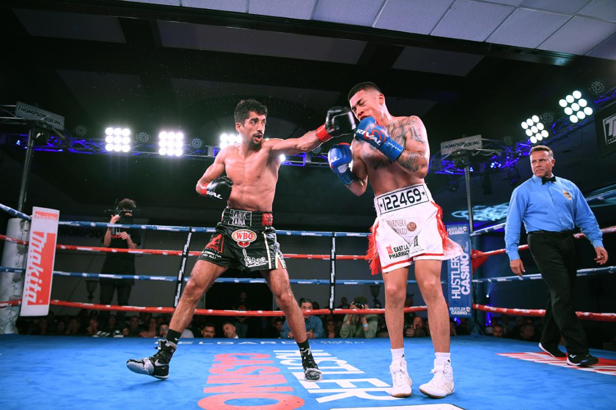 Jesus Saracho and Tarik Zaina Fight to Majority Draw on Thompson Boxing ...