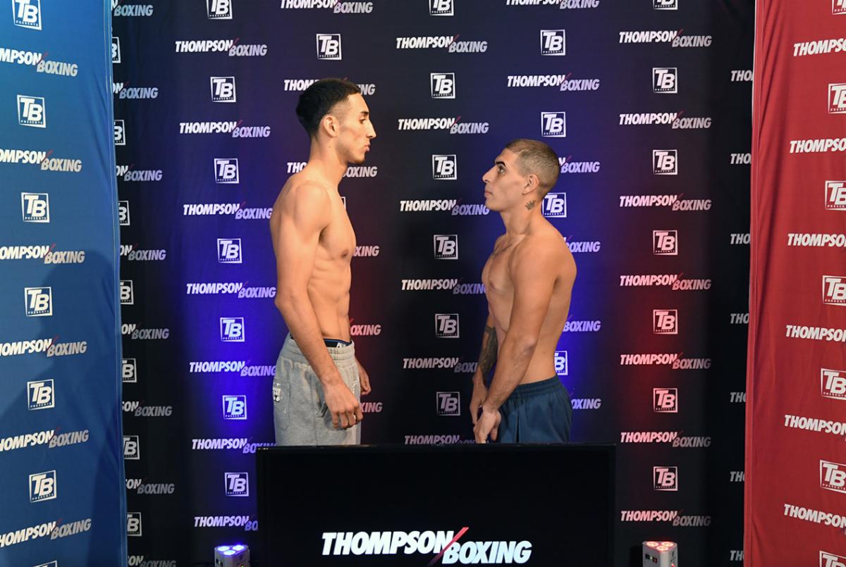 Boxing Weights From Ontario, CA - Torres vs. Mino - REAL COMBAT MEDIA