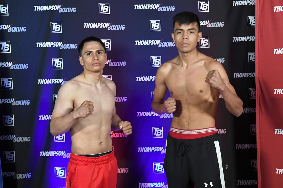 Thompson Boxing Weights From Ontario, CA - REAL COMBAT MEDIA