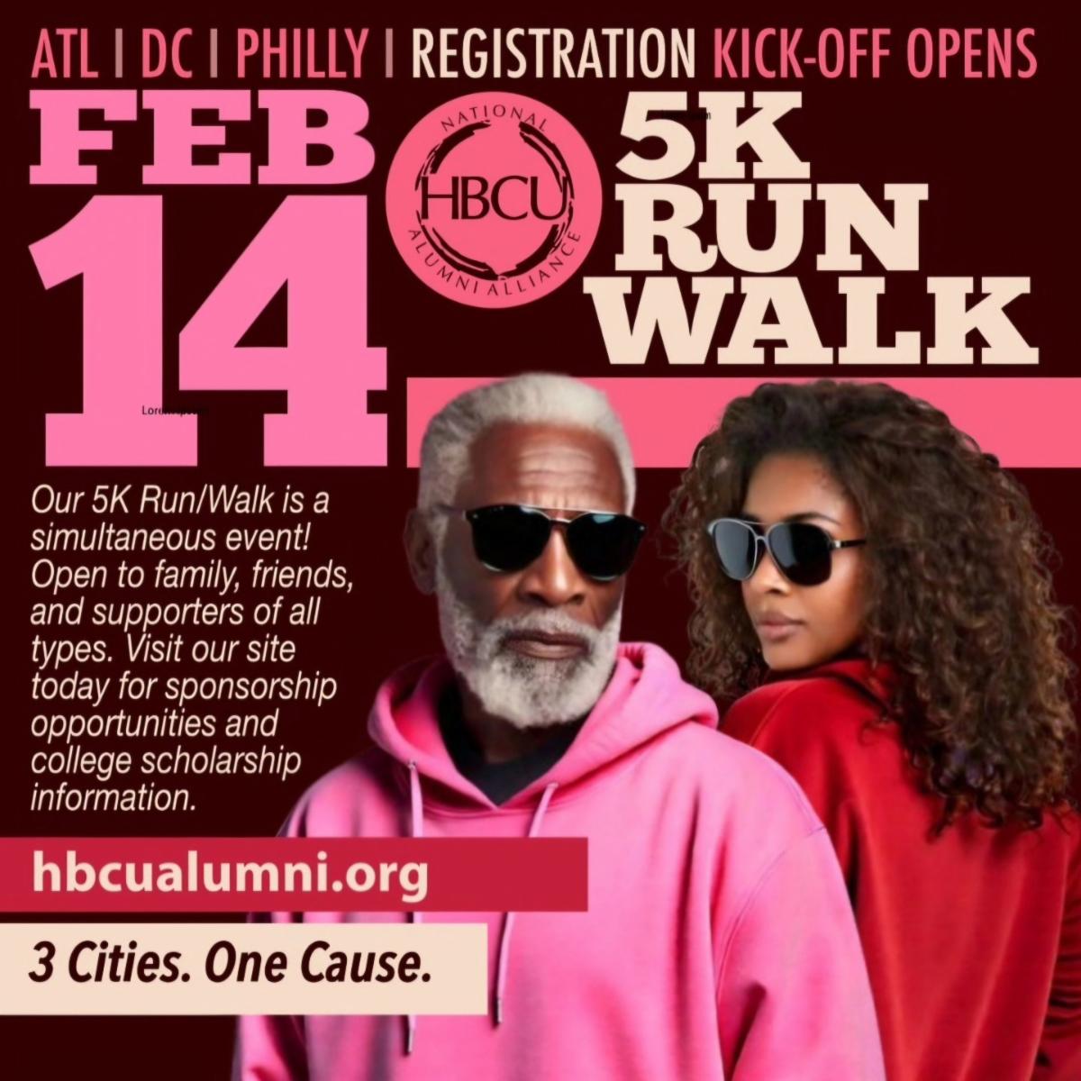 JOIN CAUAA ATLANTA FOR HBCU RUN WALK