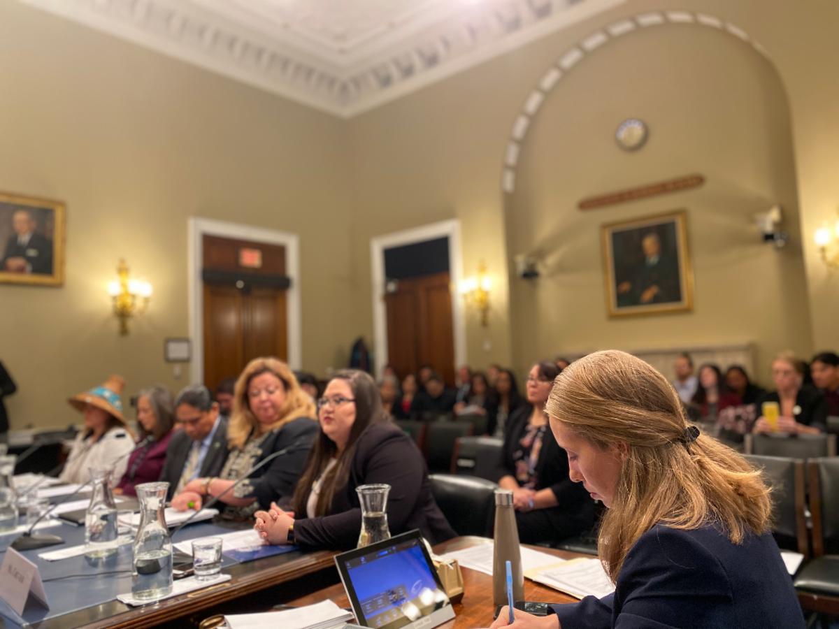 NIHB Testifies before House Subcommittee for Indigenous Peoples