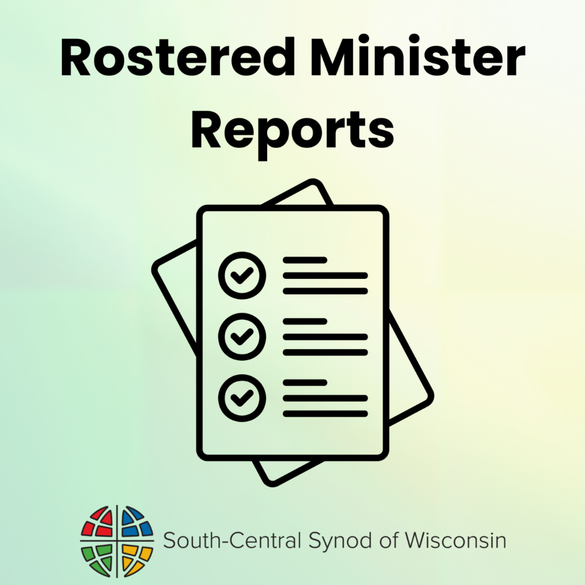 January 15, 2026 Synod E-news