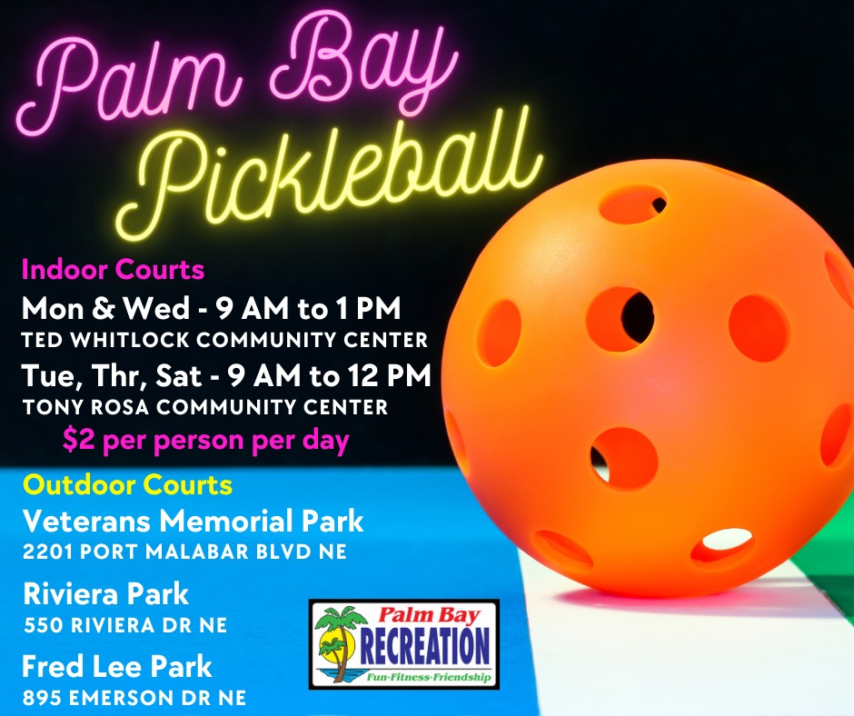 Newsletter Palm Bay Recreation - Events and Activities