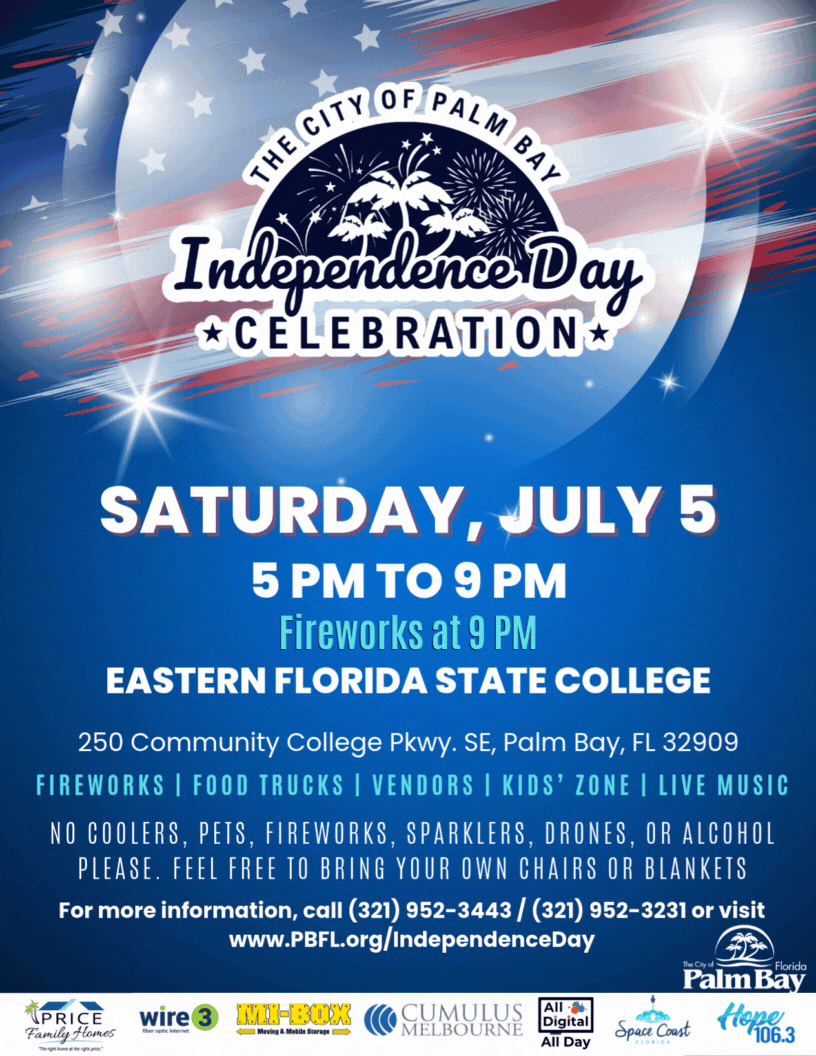 July Newsletter - Palm Bay Recreation