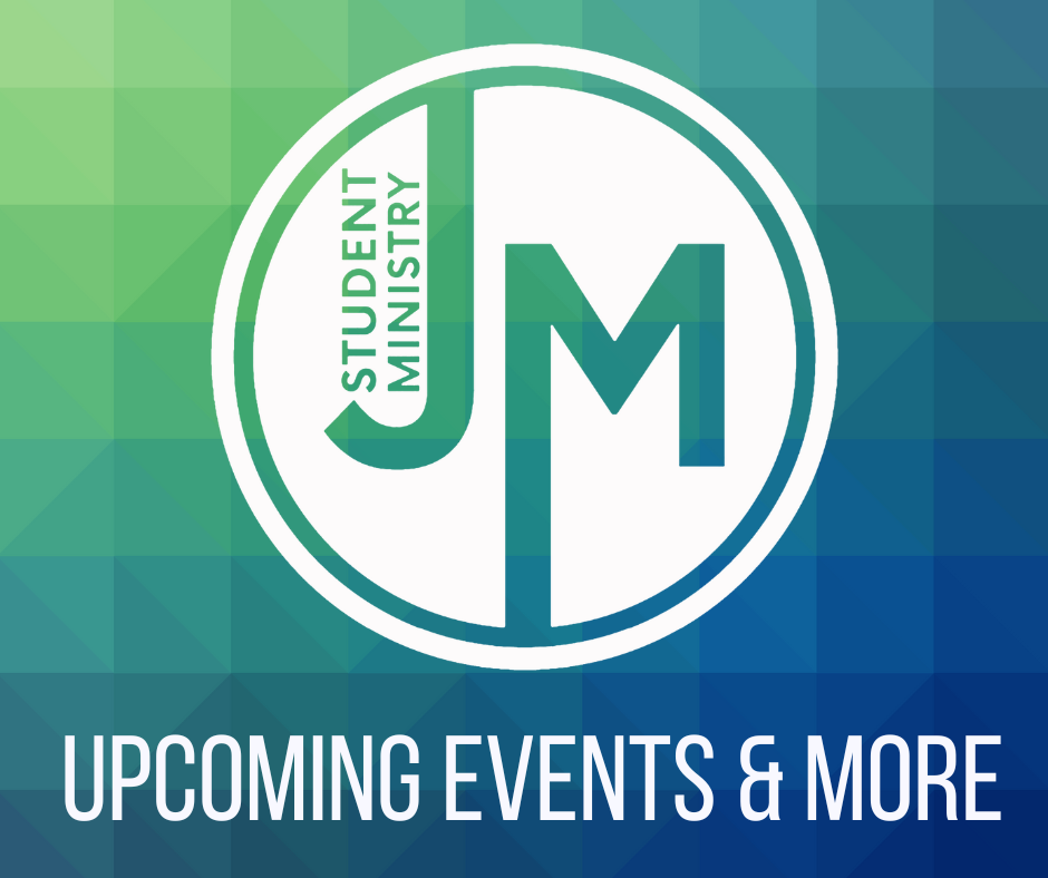 Check out what is happening in our Student Ministries at Jones!