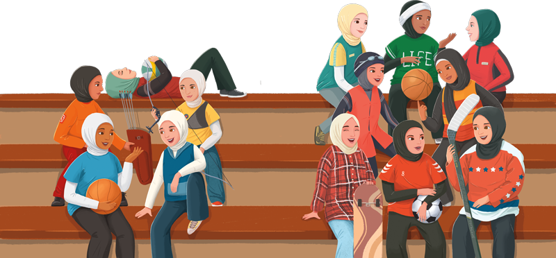 Share these inspiring stories of hijabi athletes for World Hijab Day