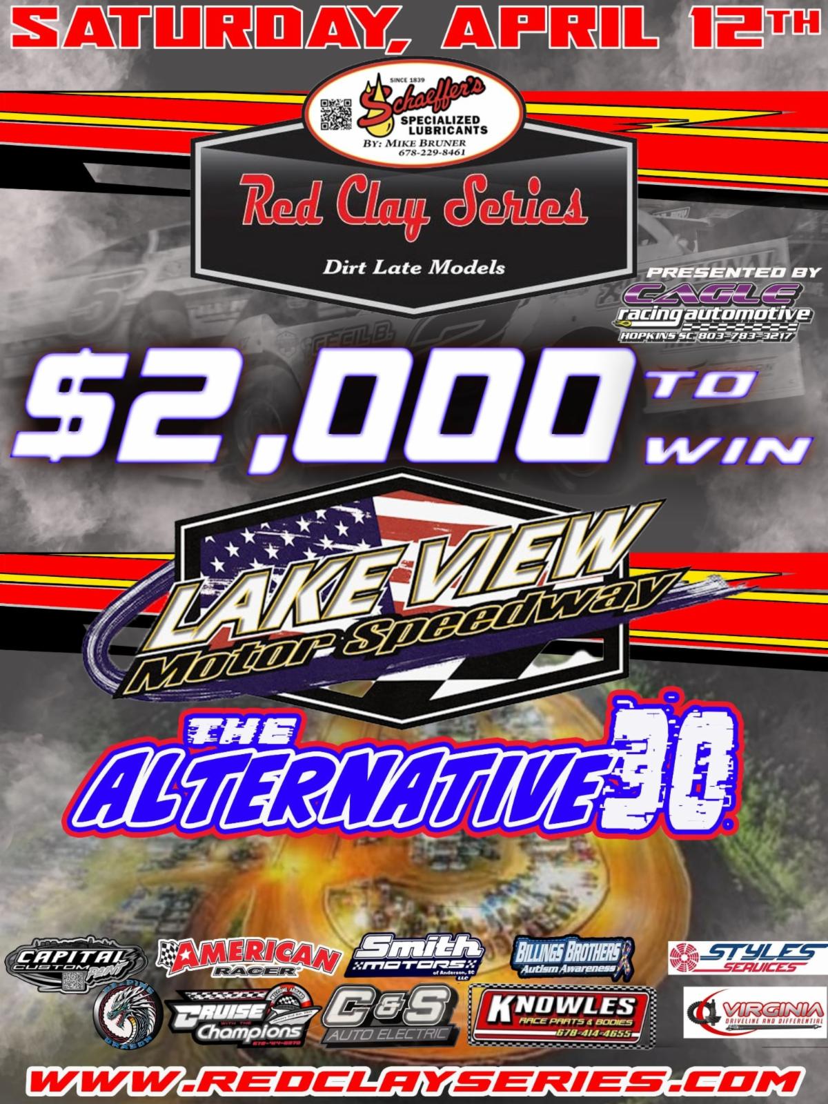 Red Clay 602 Late Model Series Set to Invade Lake View Motor Speedway ...