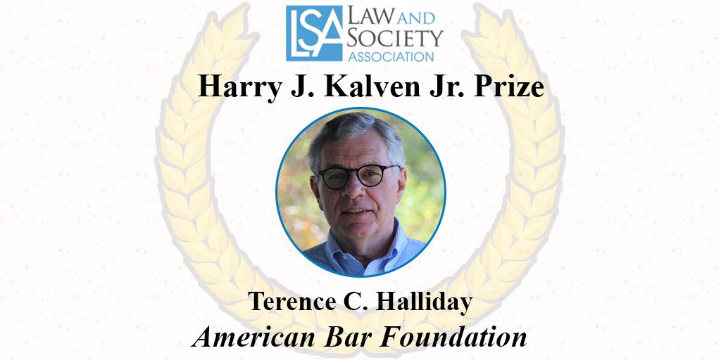 Harry J. Kalven Jr. Prize - Law and Society Association