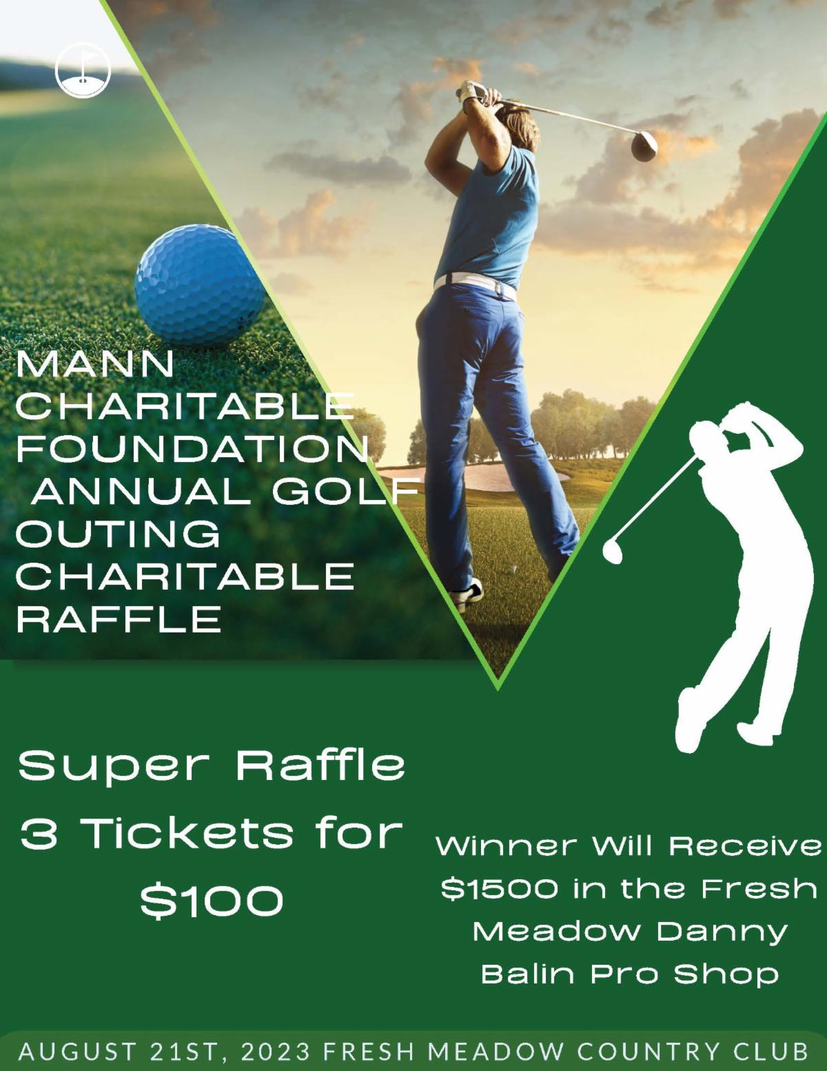 Mann Charitable Foundation Annual Golf Outing