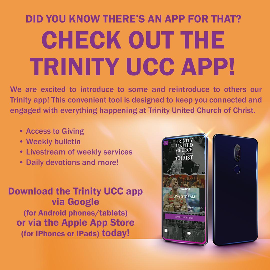 Join Trinity UCC for Sunday Worship Service