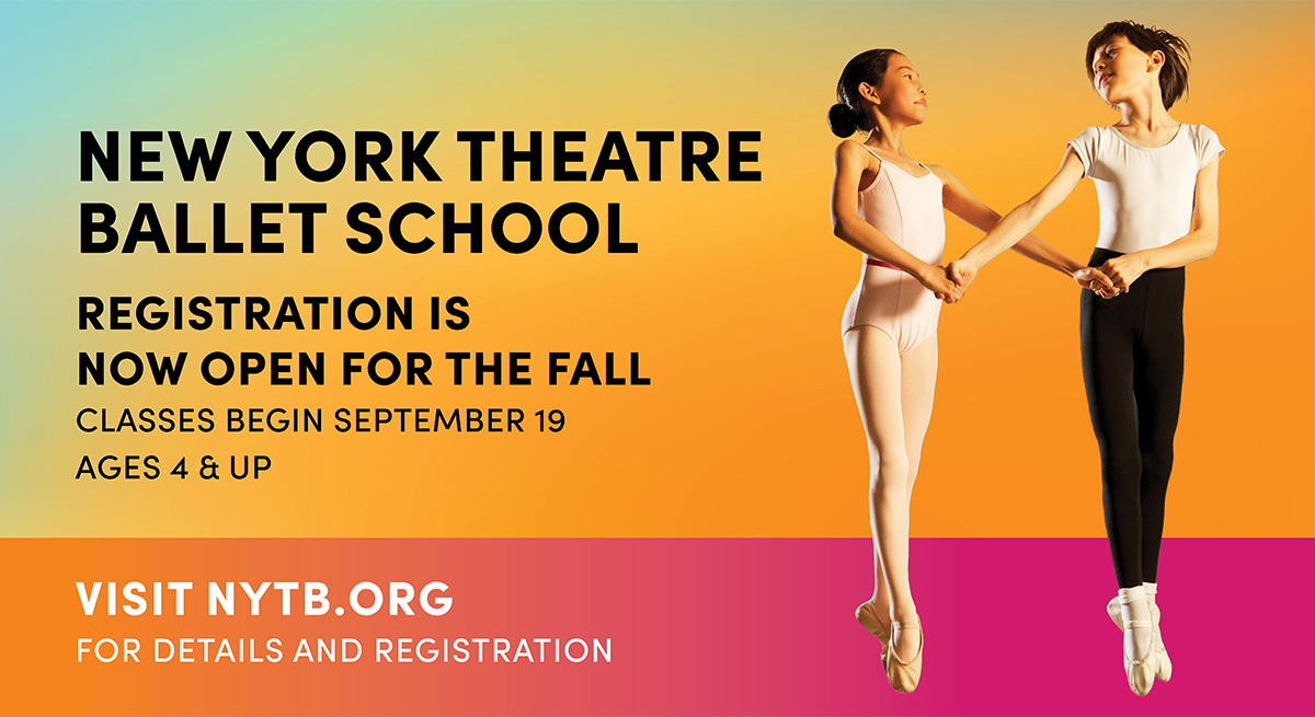 Register for the new school year! Ballet classes for ages 4 & up