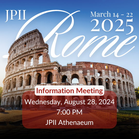 JPII NEWSLETTER: August 23, 2024