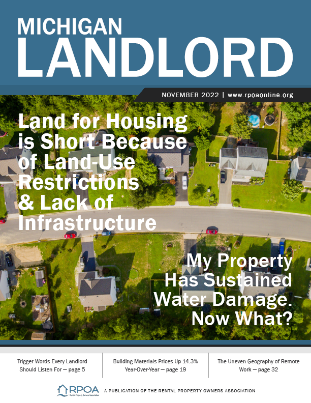 The November Issue of Michigan Landlord Magazine is Here!