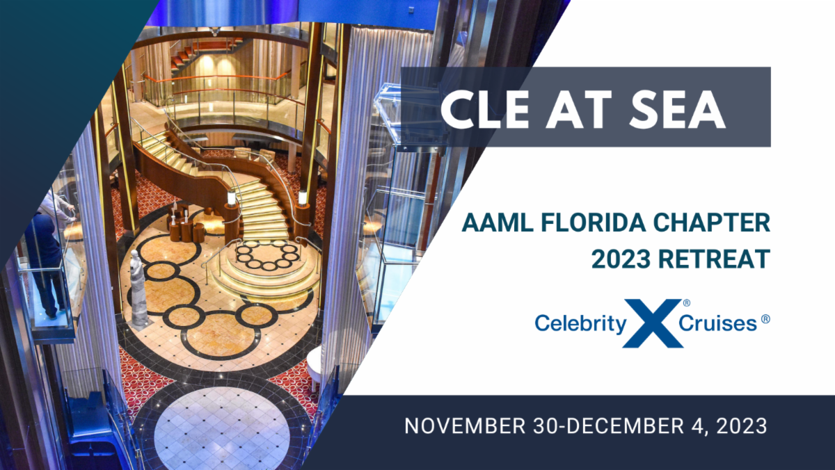 ACTION REQUIRED - AAML Florida Institute Information