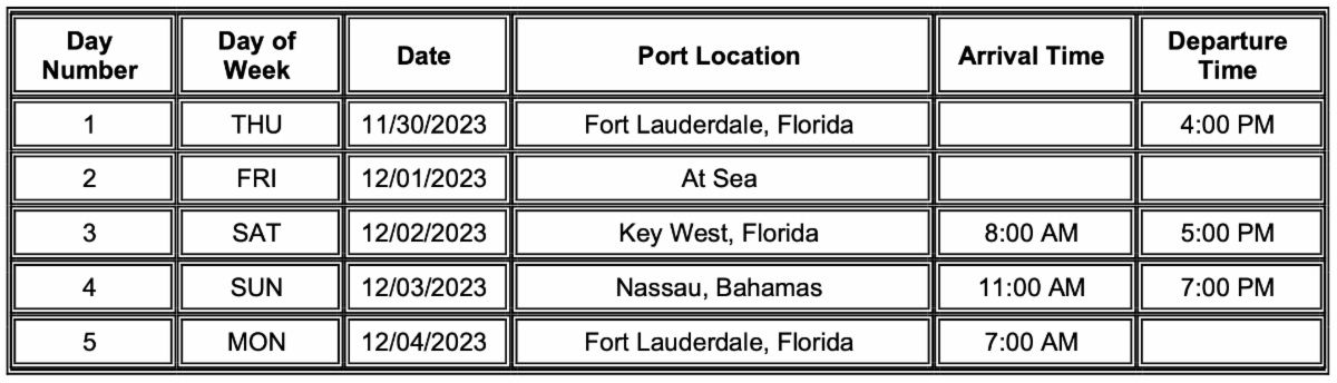 REGISTRATION NOW OPEN - CLE at Sea! 2023 AAML Florida Chapter Retreat