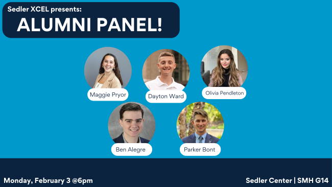 Sedler XCEL Alumni Panel
