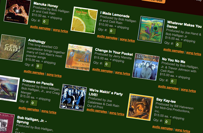 Ceili Rain summer shows update