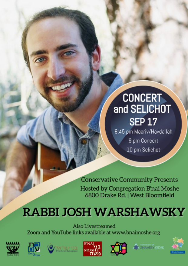 Shabbat Shalom September 16 & 17. Weekly Newsletter