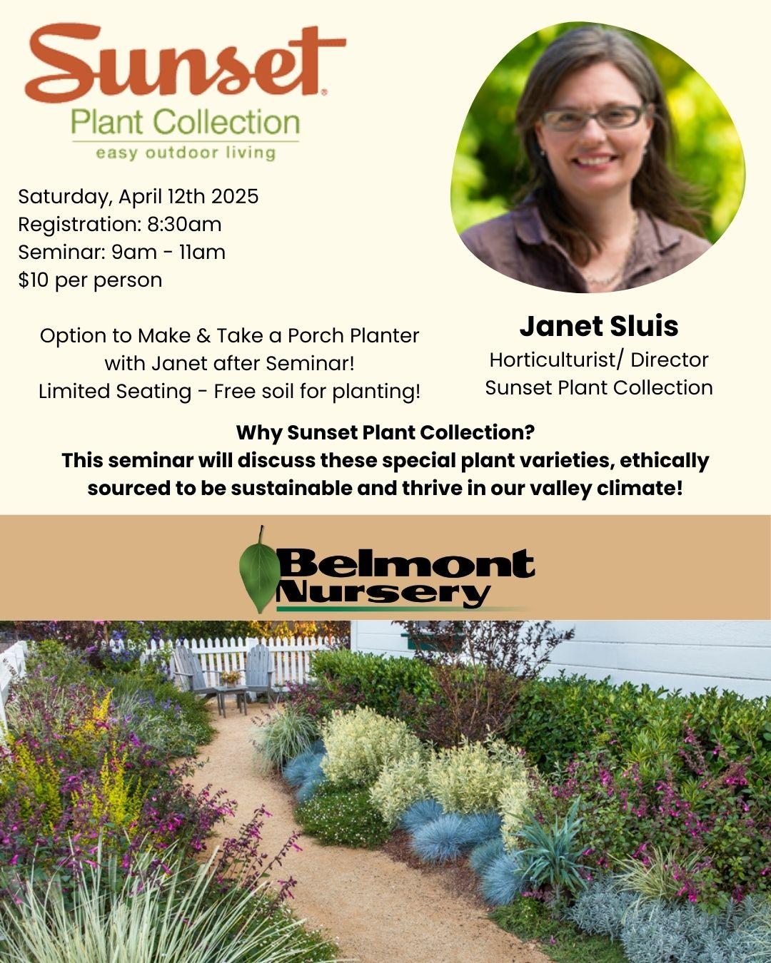 Sunset Plant Collection Seminar