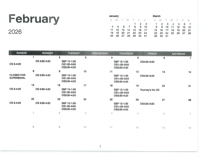 February 2026 Newsletter