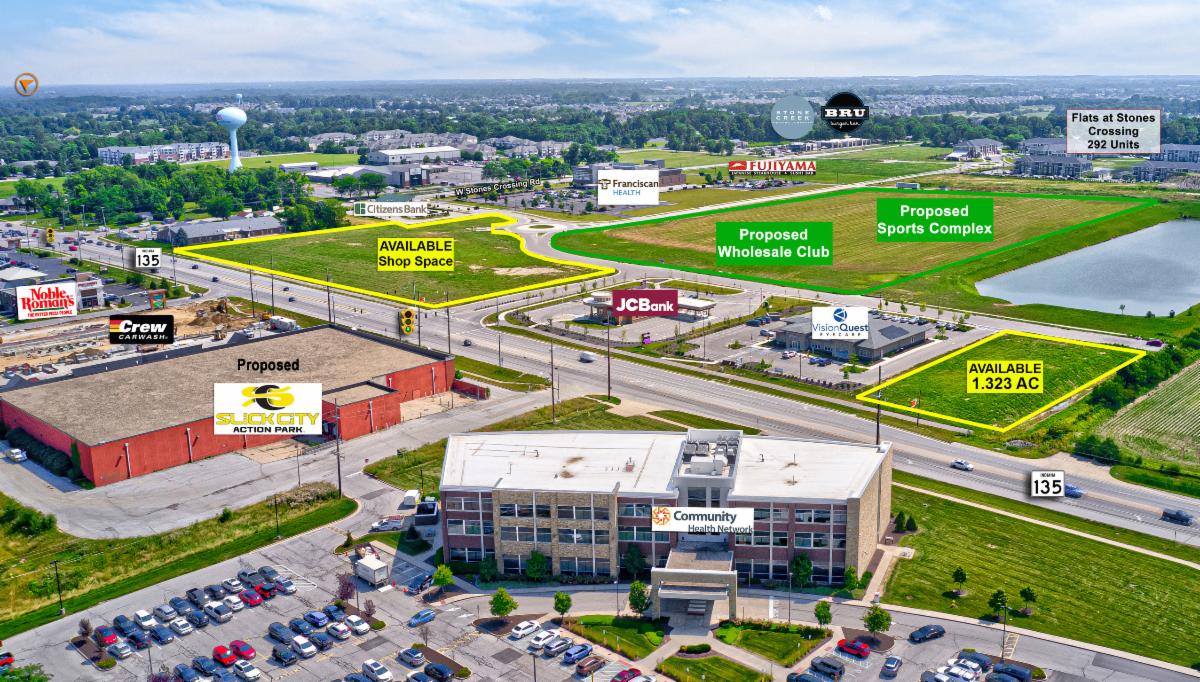 New Luxury Retail Shops in the heart of the Center Grove Retail ...