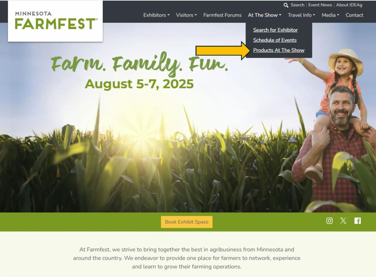 Reminder: Your Exhibitor Manual & Booth Assignment