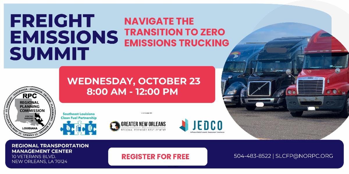 Freight Emissions Summit -- Navigating the Transition to Zero Emissions ...