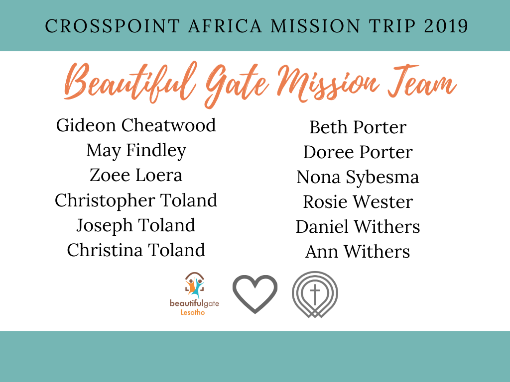 November Mission Focus Of the Month