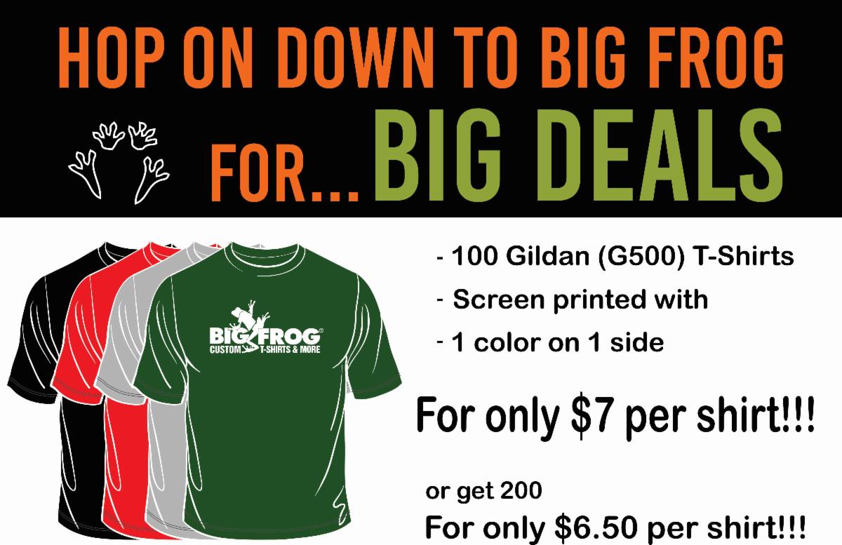 Lots of shirts, lots of visible, your logo seen everywhere you go.