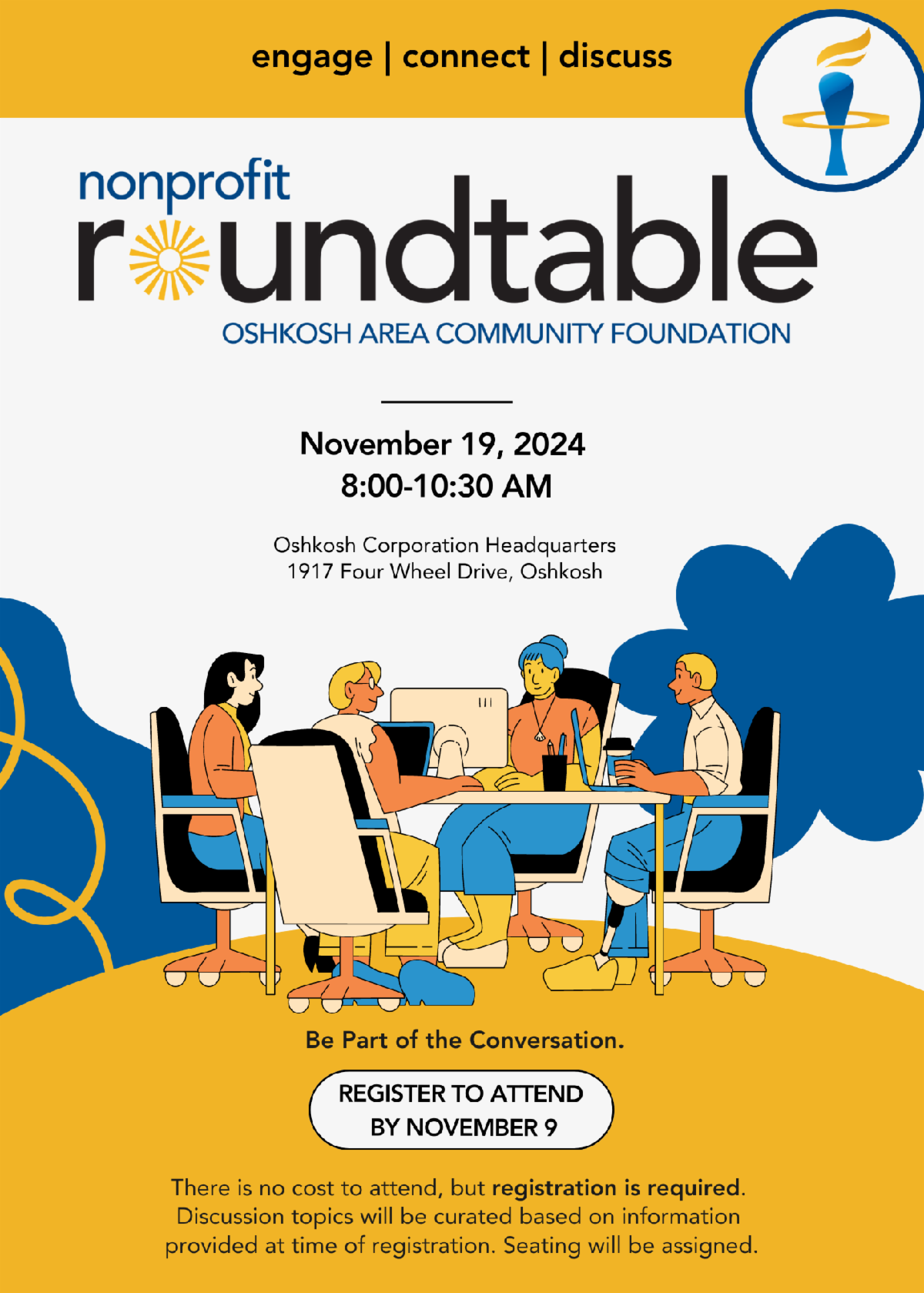 Nonprofit Roundtable - Register by 11/9