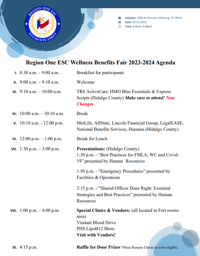 Region One ESC Employee Newsletter - June 28, 2023