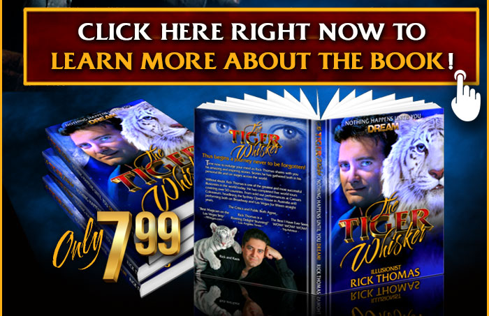 Illusionist Rick Thomas - Mid-July News: Starring Tara Thomas!