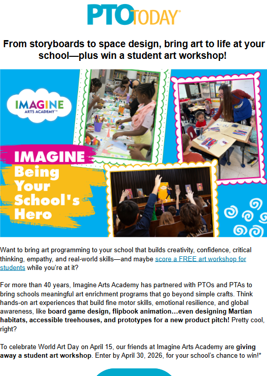 Broadcast #246: Imagine Arts Academy Marketing Updates