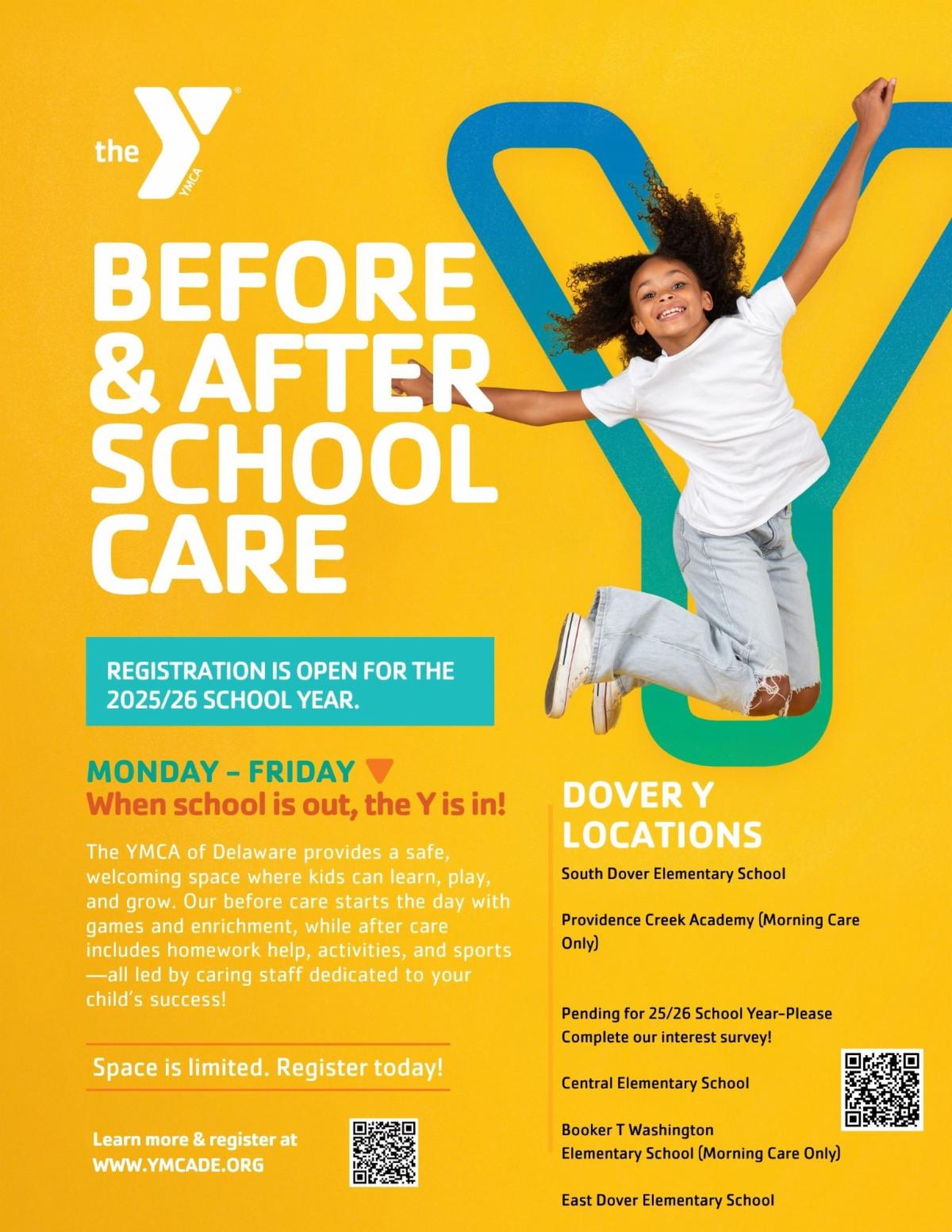 YMCA Fall Youth Programs