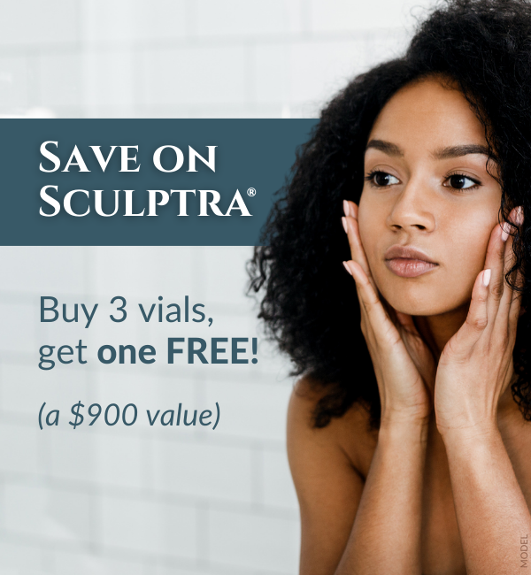 Holiday savings on laser treatments and Sculptra®
