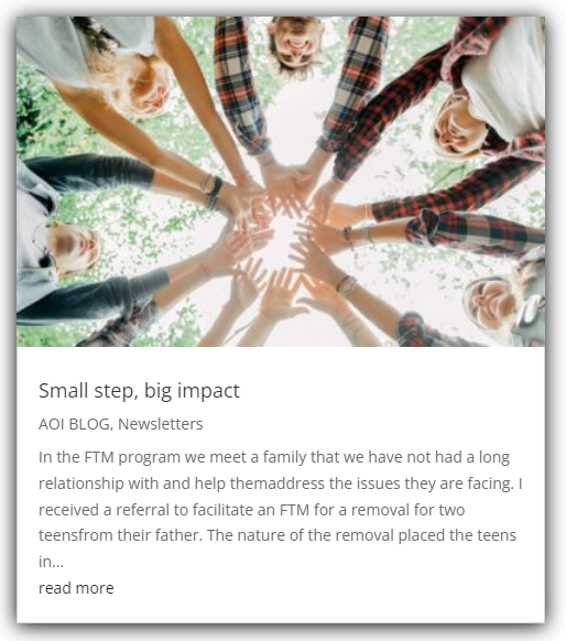 National Child Abuse Awareness Prevention Month